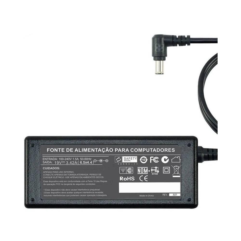 Fonte Compativel Com Monitor Tv Lg 22ma33n Série 19v 3.42a 65w Agulha 644 Fonte Compativel Com Monitor Tv Lg 22ma33n Série 19v 3.42a 65w Agulha 644