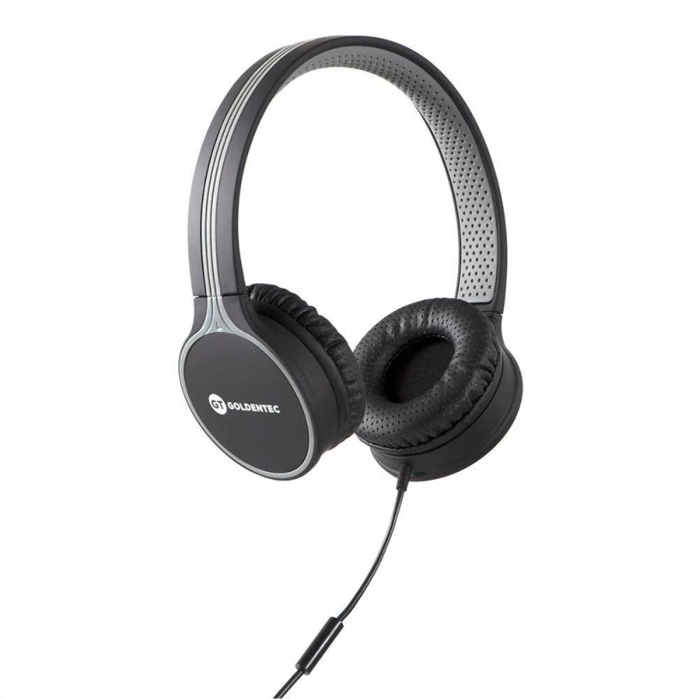Headphone Goldentec GT Duo Preto KaBuM