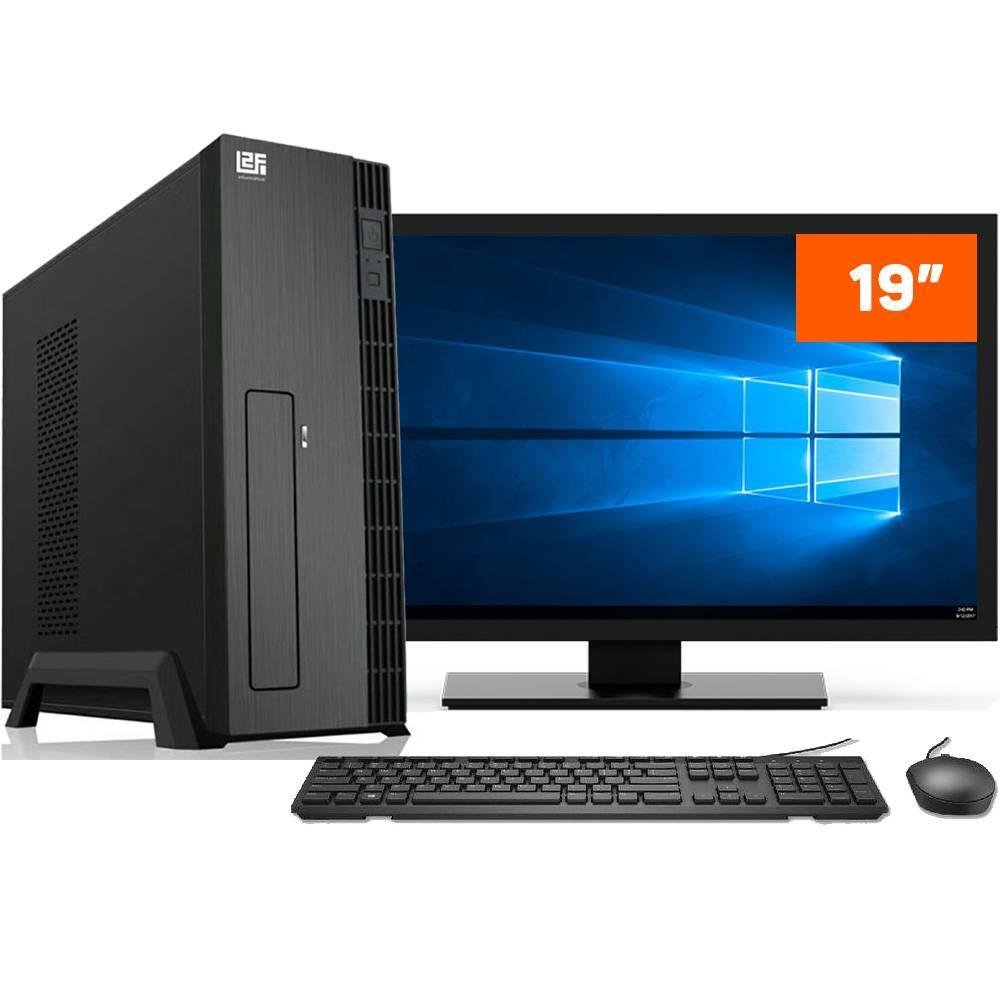 Computador Home Office Completo Monitor 19” Intel Core I3 4gb Ssd 240gb ...