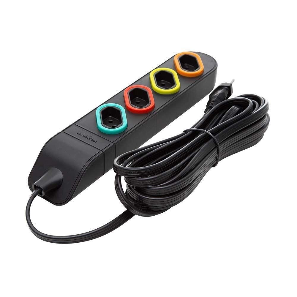 Extensão Elétrica Multitomadas 3m 4 Tomadas 2p T 10a Dn1846 - Legrand