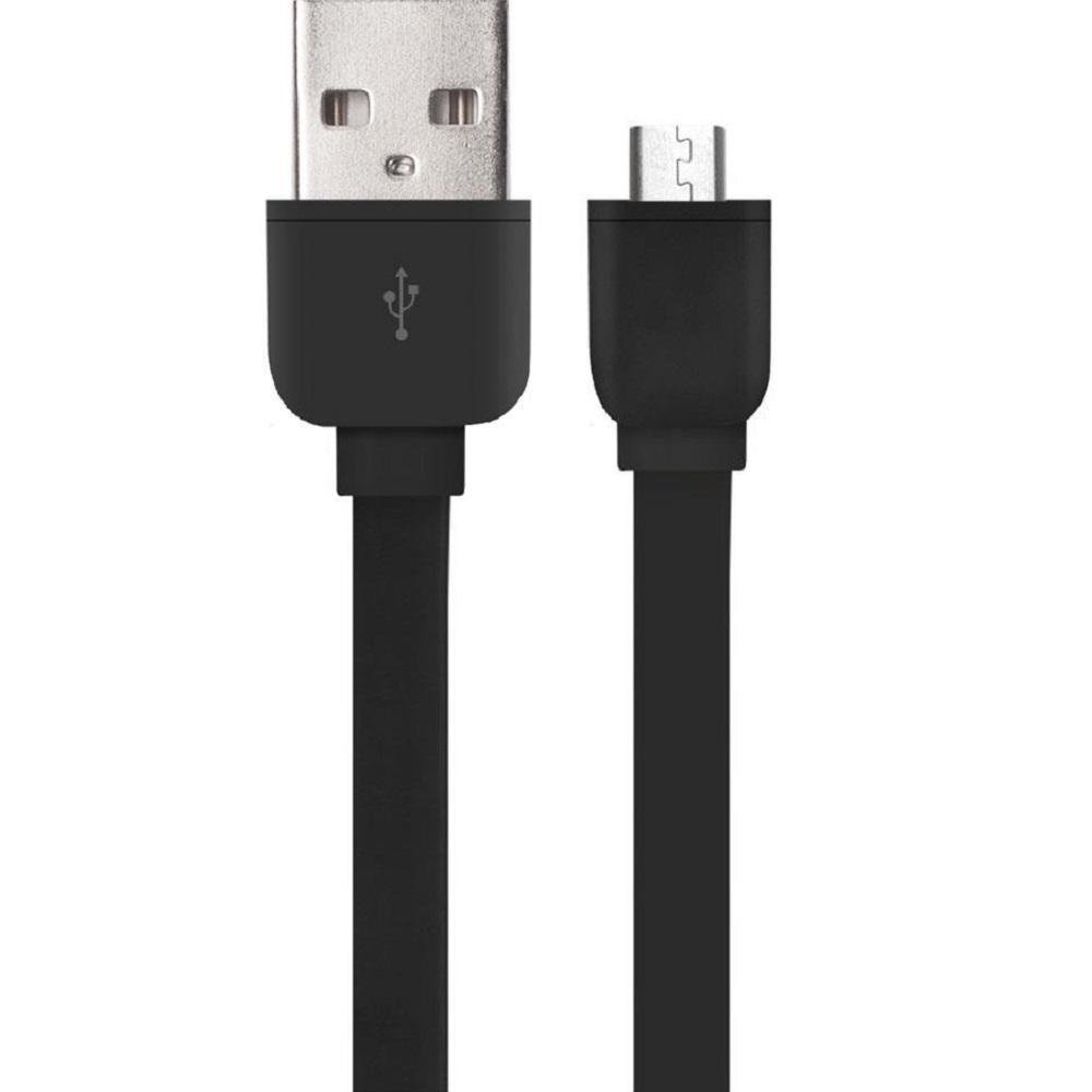 Cabo Micro USB 5 Pinos, 1 Metro, Preto - WI325 | KaBuM!