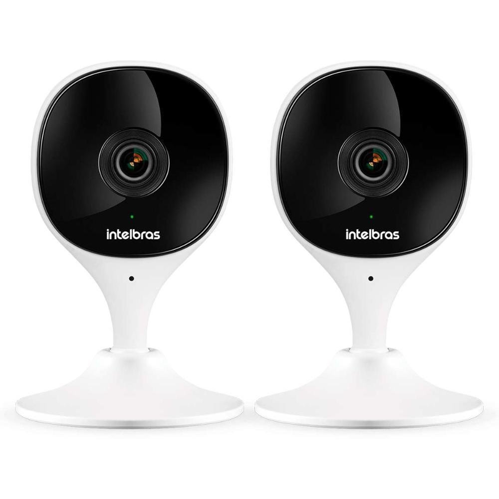 Kit 2 Câmeras Wi-fi Com Aúdio E Inteligência Artificial Imx Intelbras ...