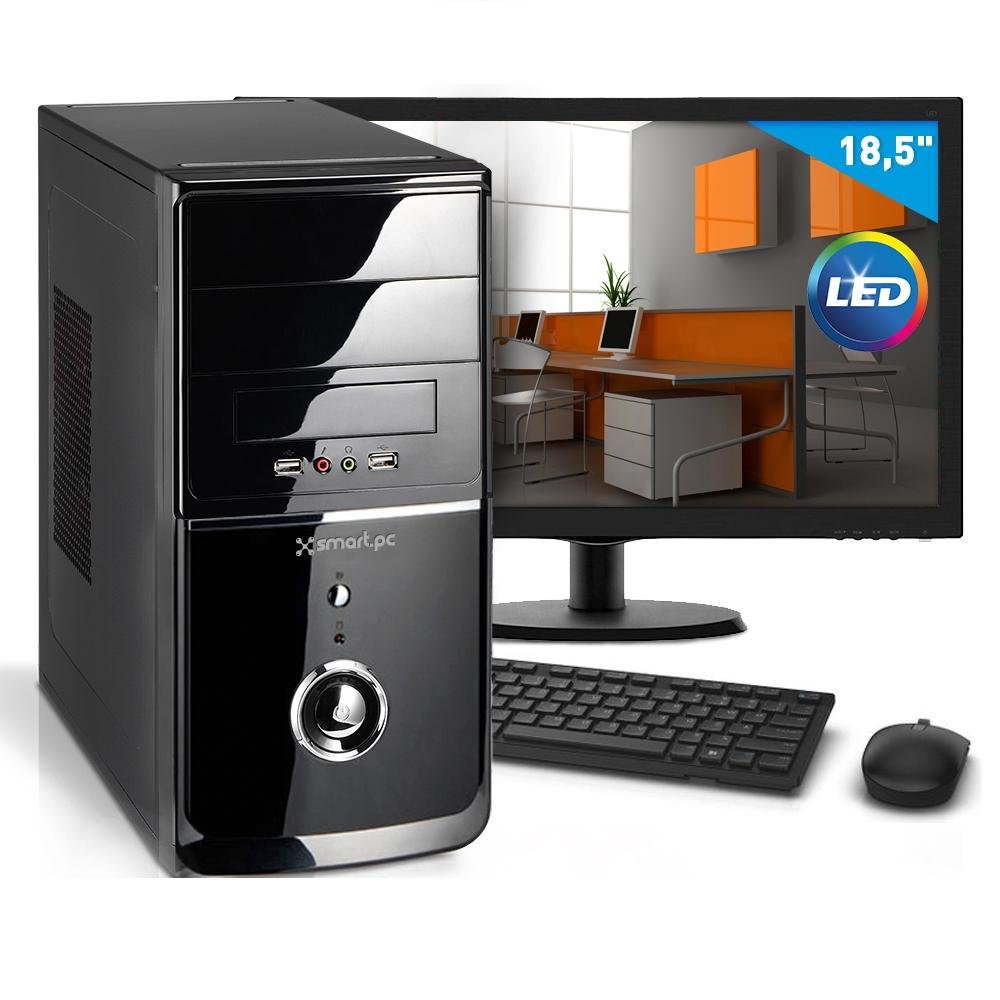 Kit - Computador Smart Pc, 80224, Intel Core I5, 4GB HD 1TB e Monitor ...