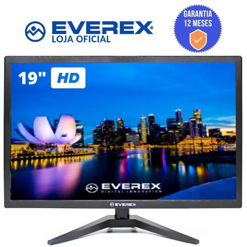 Monitor Led Everex KaBuM