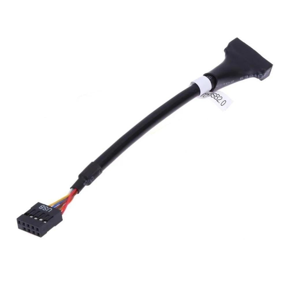 Cabo Adapt Usb 3 0 19 Pinos M Para Usb 2 0 De 9 Pinos F Kabum