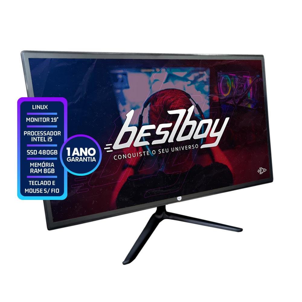 All In One Bpc 19", Intel Core I5-3470S, 8GB, SSD 480GB | KaBuM!