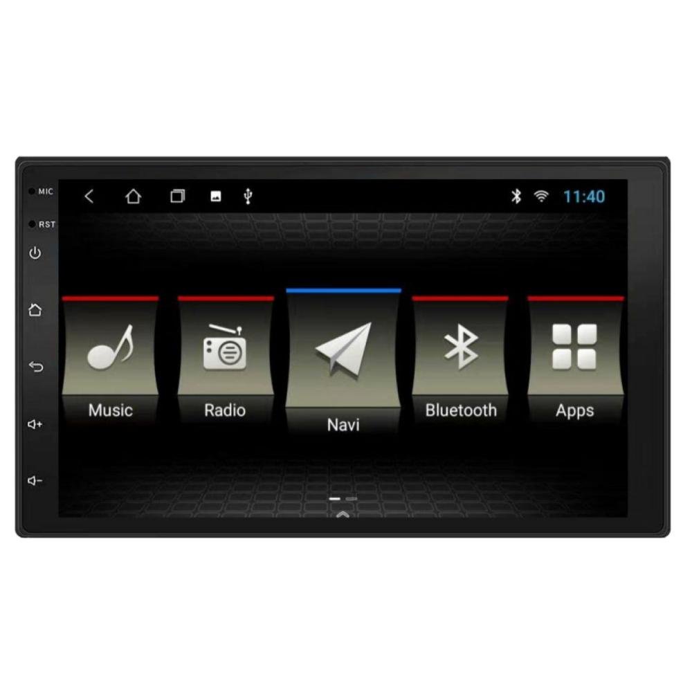 Multimídia Universal Android 10 Pol | KaBuM!