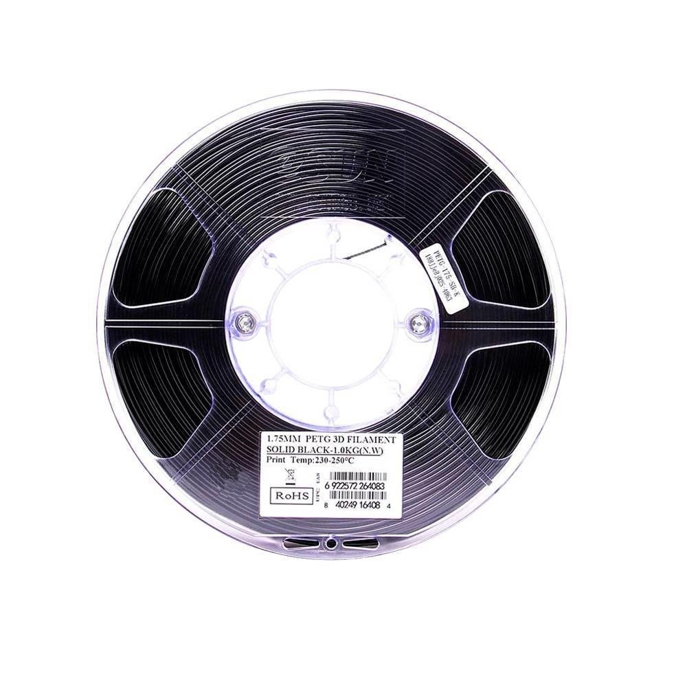 Filamento 3d Esun Petg Solid Black