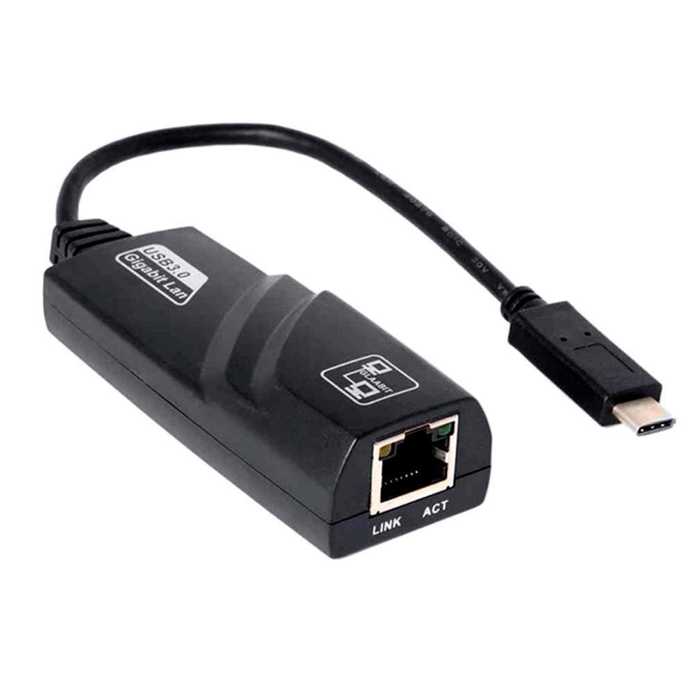 Adaptador Conversor USBC para RJ45 JCTYCR02