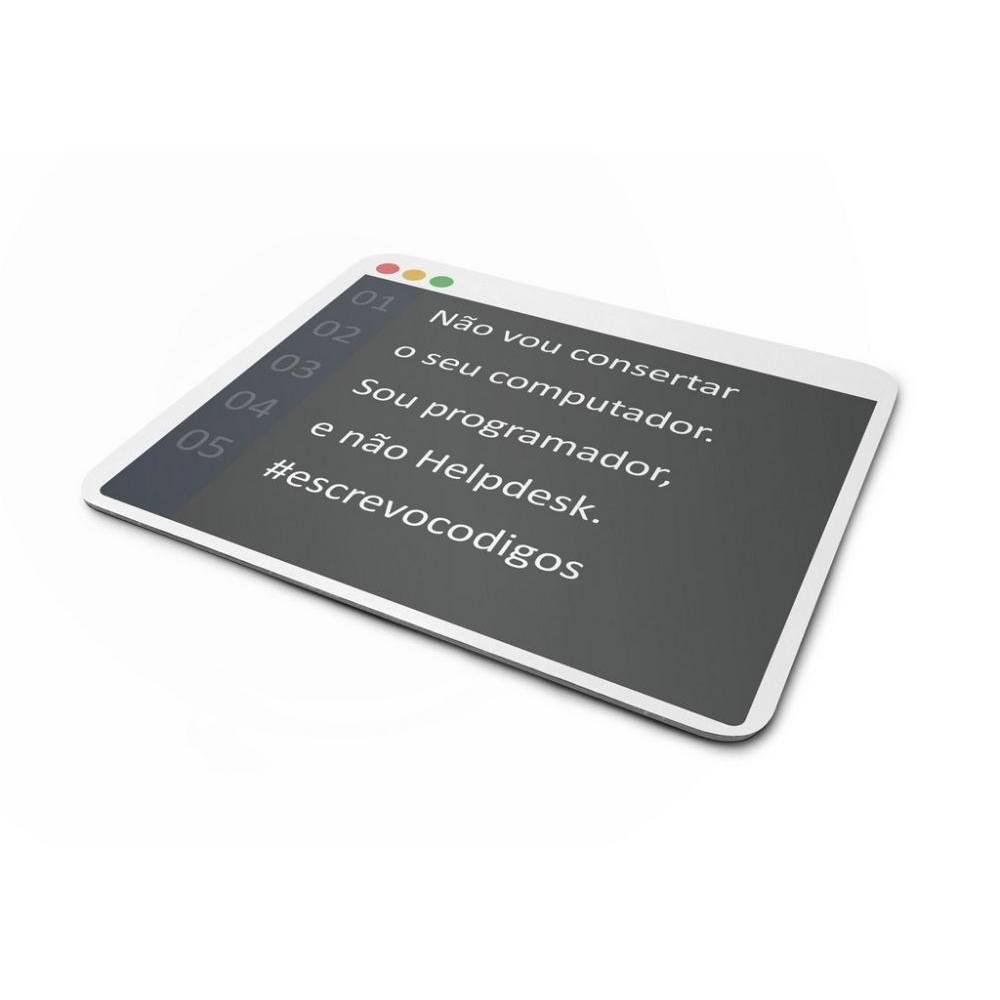 Mouse Pad Programador Helpdesk | KaBuM!