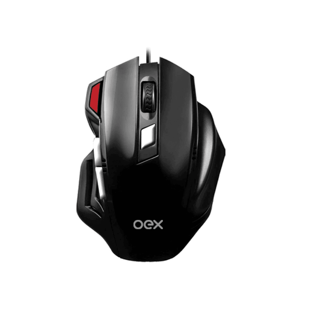 Mouse Fire Mouses Ms304 3200dpi Led Preto Oex
