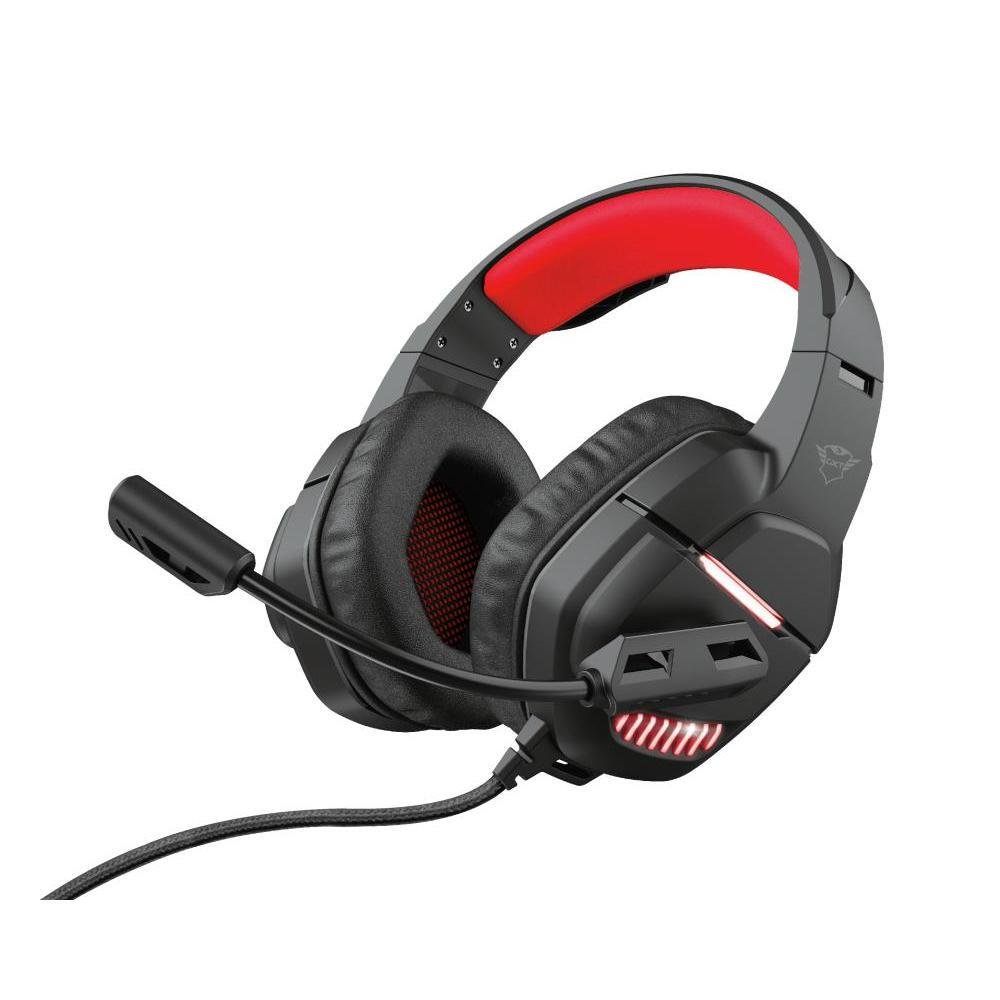 Headset Gamer Trust LED, 50Mm, GXT 448 Nixxo | KaBuM!