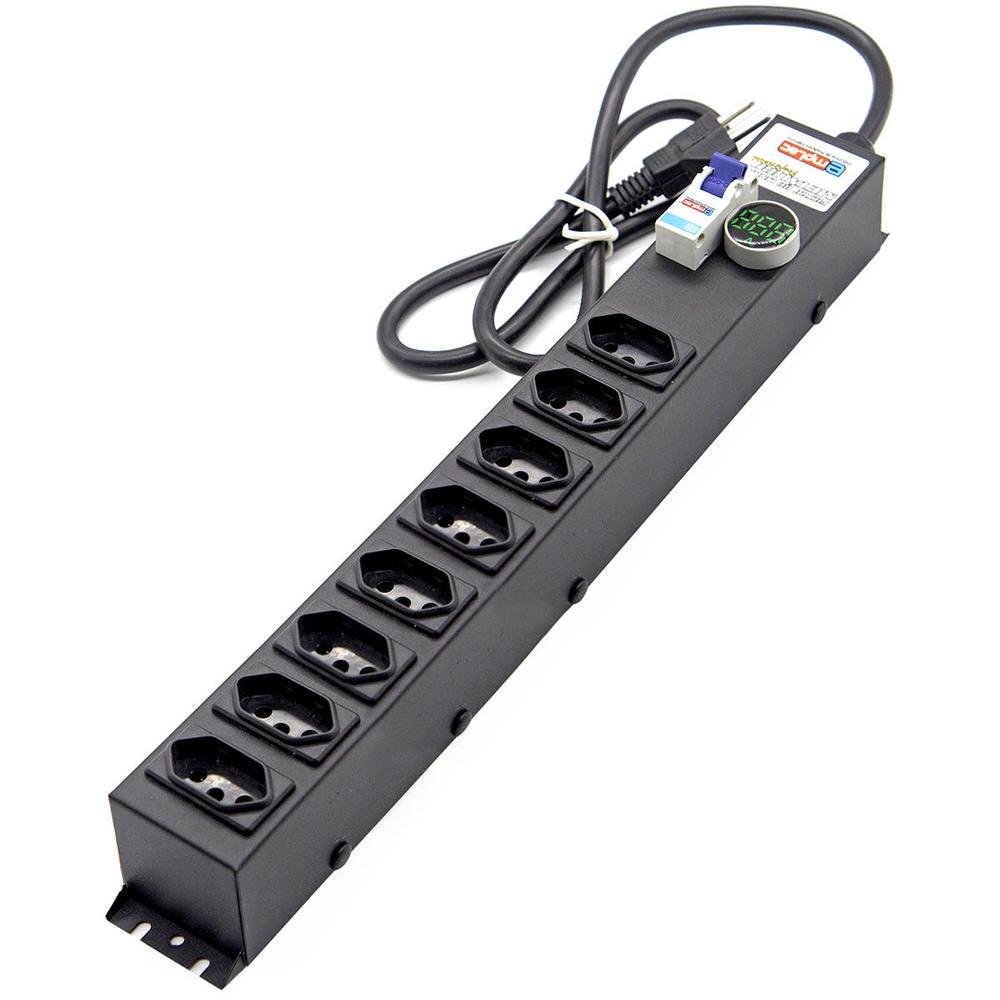 Filtro De Linha Emplac F50603 8 Tomadas Profissional | KaBuM!