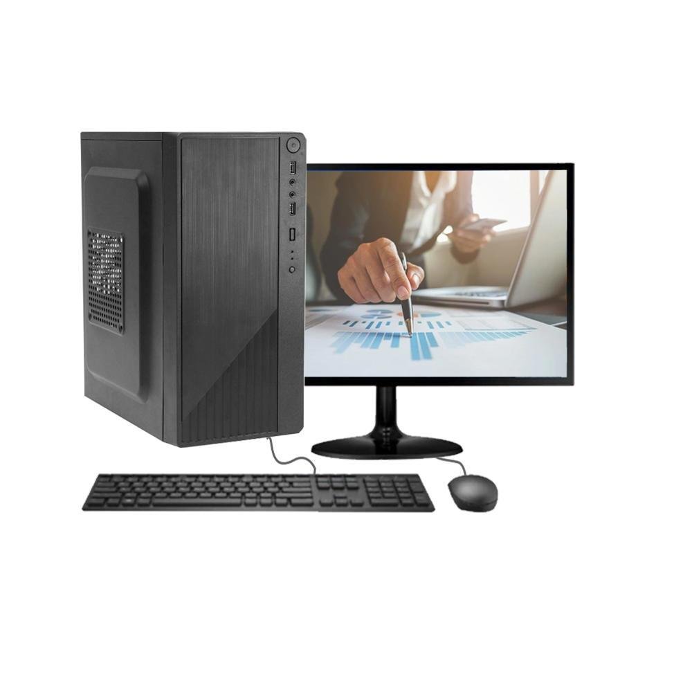 Computador Pc Cpu Completo Intel Core I5 8GB Ssd 120 Gb Monitor ...