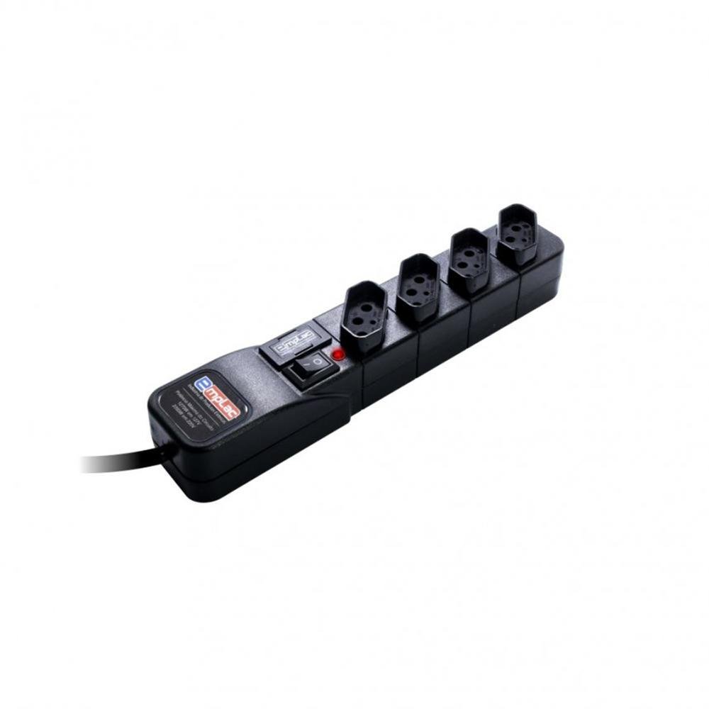 Filtro De Linha Emplac 4 Tomadas Super Premium | KaBuM!