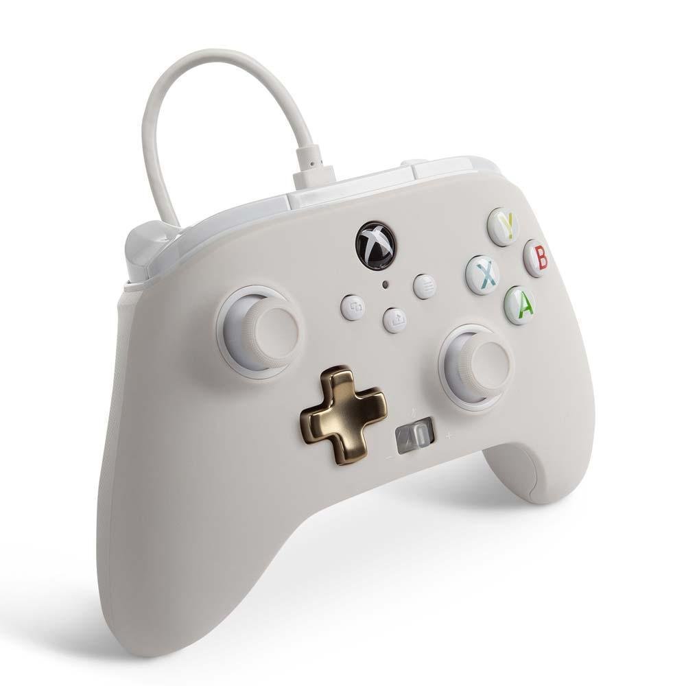 Controle Microsoft Xbox X/s, Com Fio, Power A - Branco - Melhora o Preço