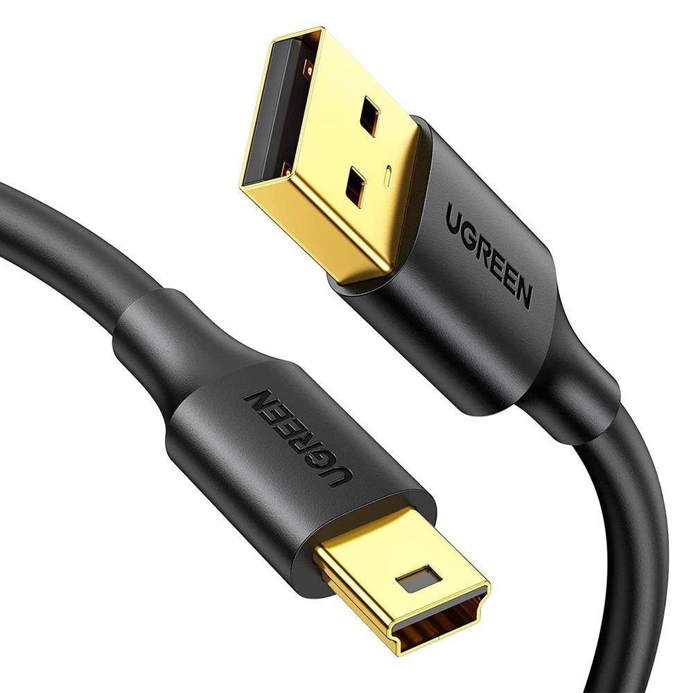 Cabo Mini Usb B 2.0 V3 Ps3 Gps Canon T Blue Yeti 1m | KaBuM!