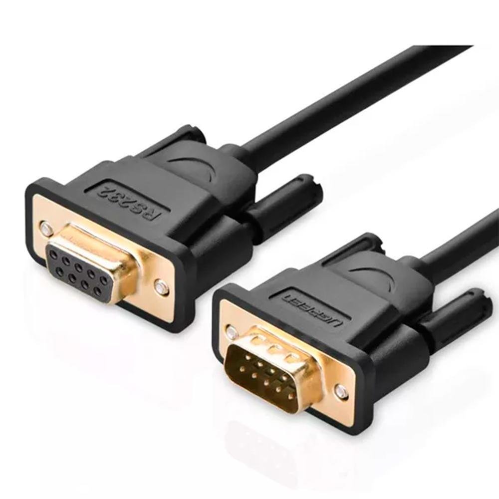 Cabo Serial Rs232 Macho Fêmea Ugreen 9 Pinos 3m | KaBuM!