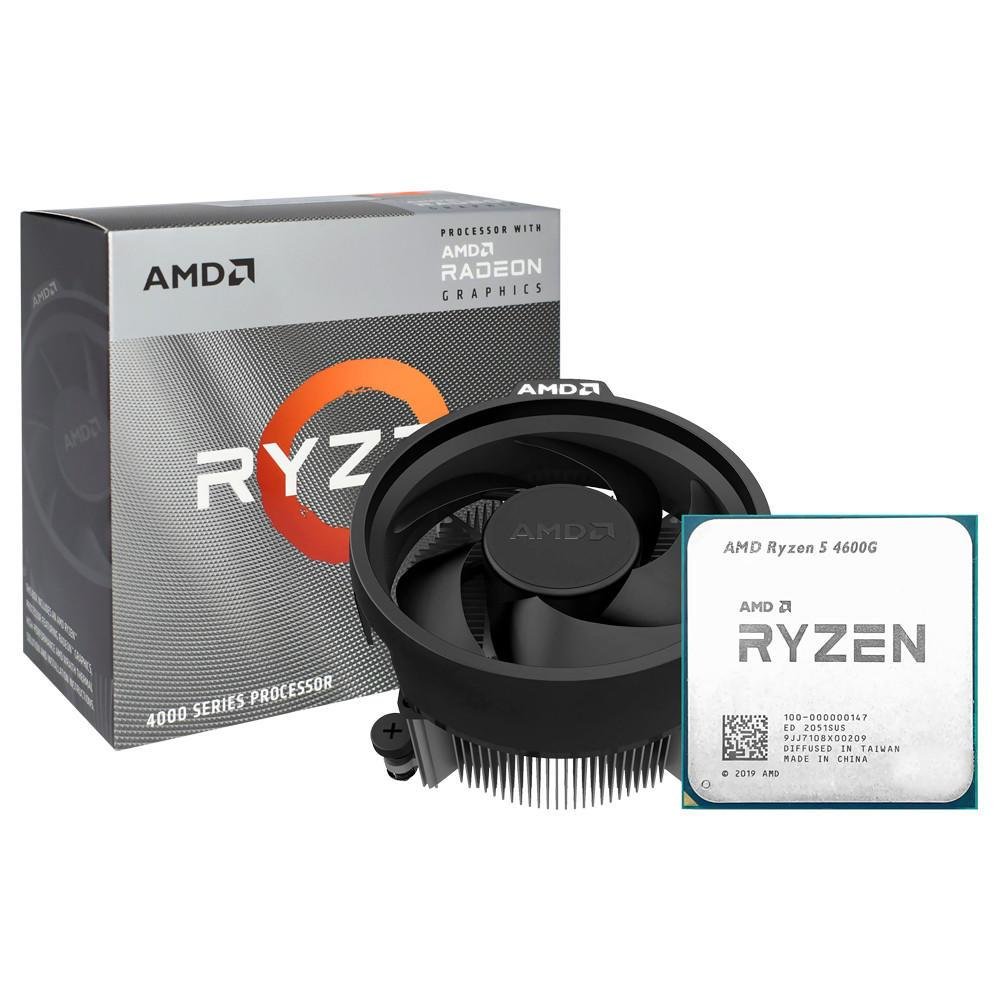 Processador AMD Ryzen 5 4600G 12 threads BOX