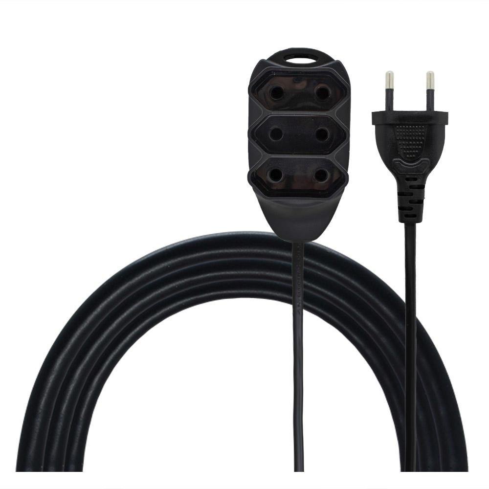 EXTENSÃO ELÉTRICA 3 TOMADAS KNUP SL7013