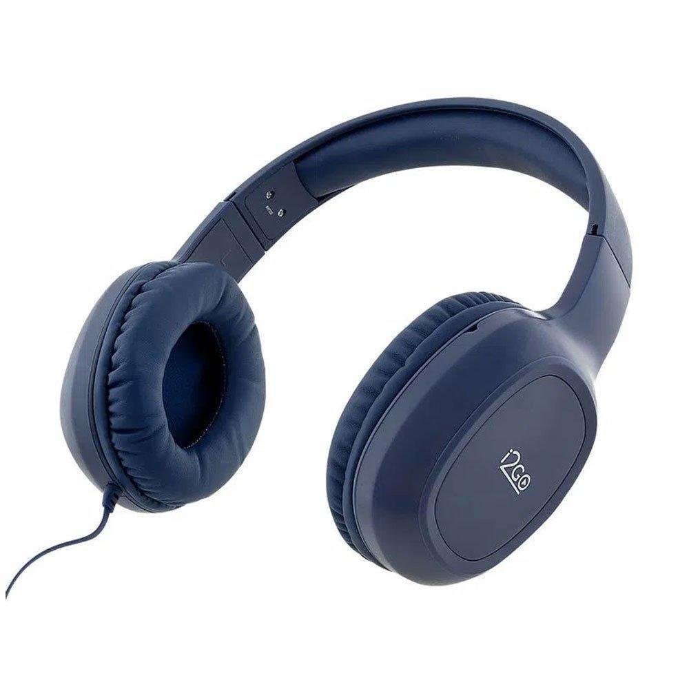 Headphone Com Microfone Deep Blue 12m I2go KaBuM
