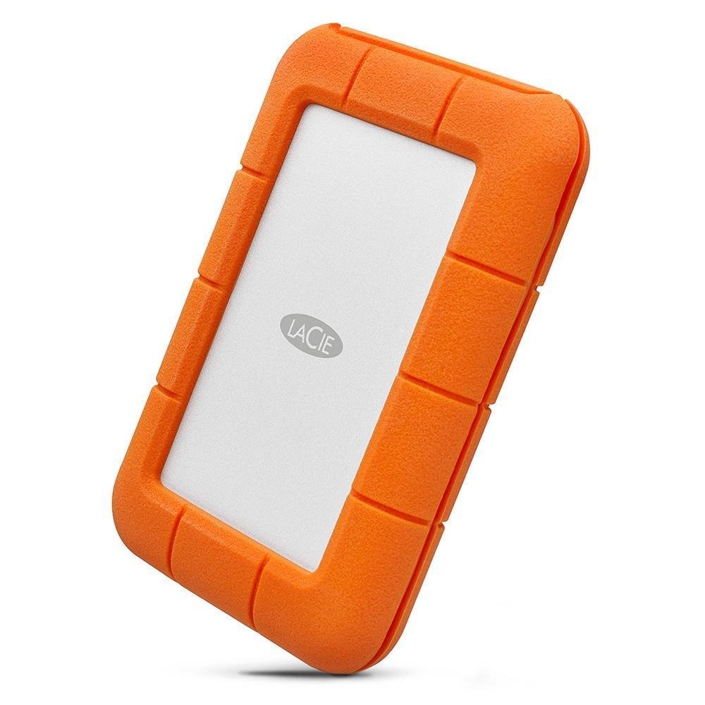 HD Externo 2TB Lacie Rugged USBC KaBuM