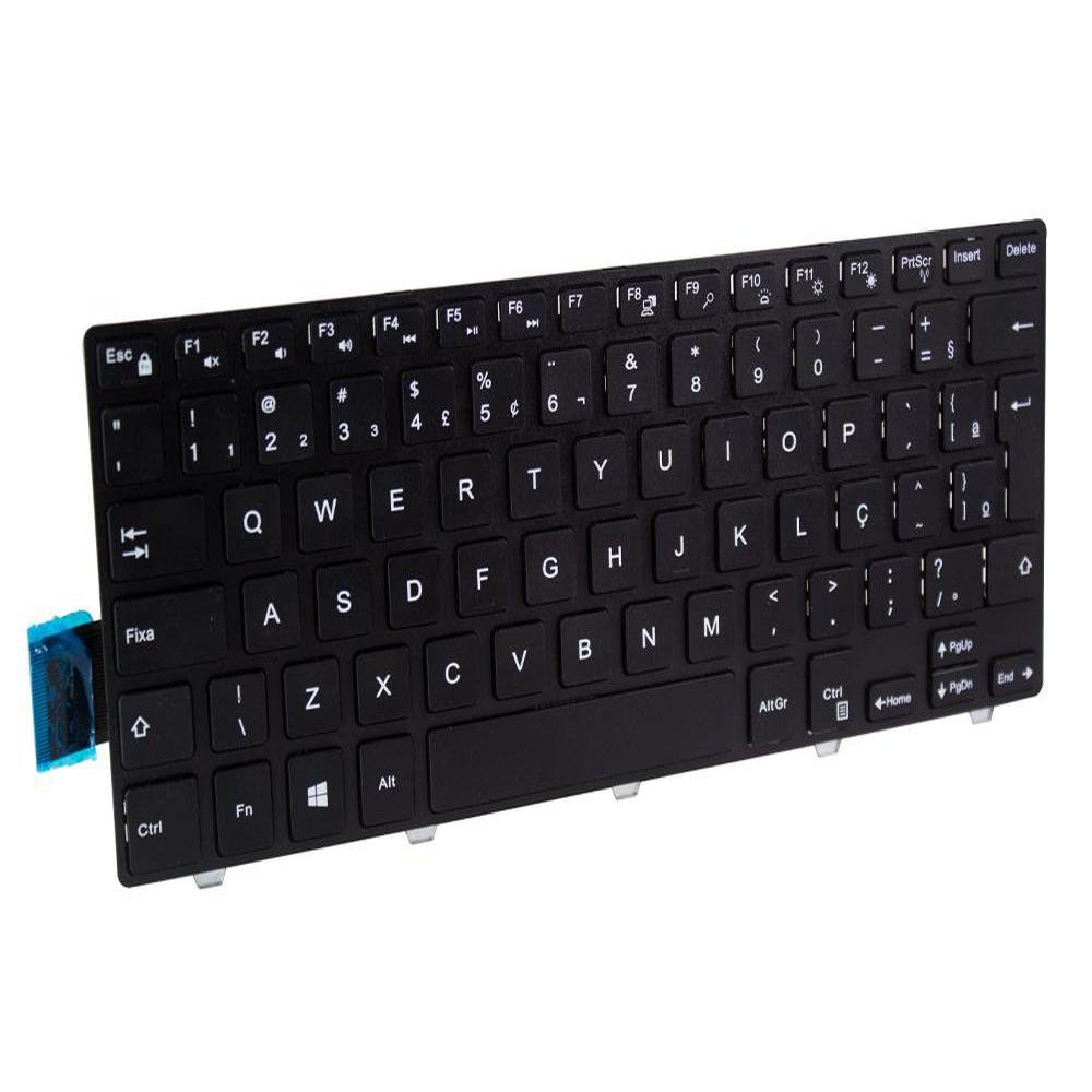 Teclado Notebook, Frame - Preto Br | KaBuM!