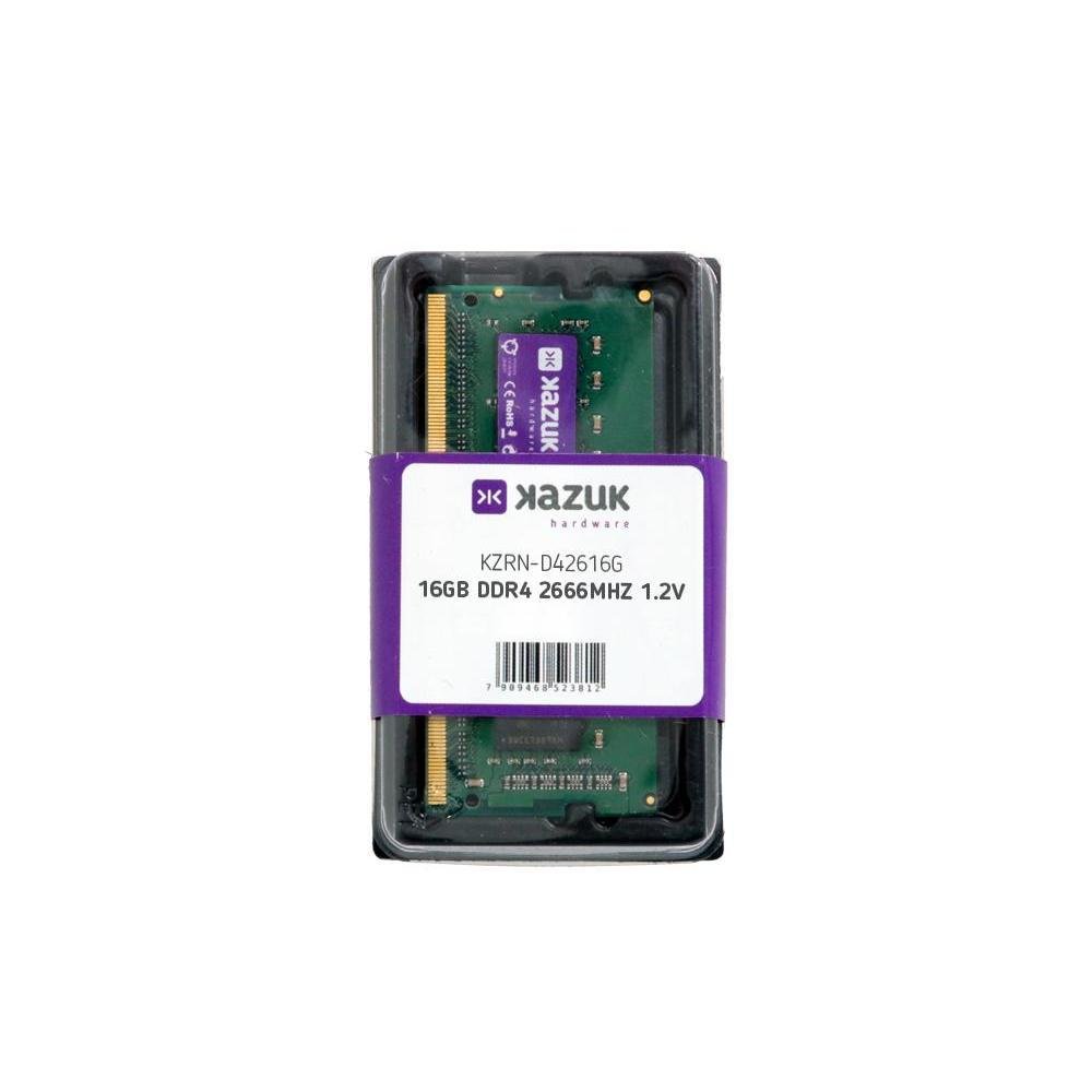 Memória Notebook 16GB, 2666mhz, DDR4 RAM, Kazuk - KZRN-D42616G ...