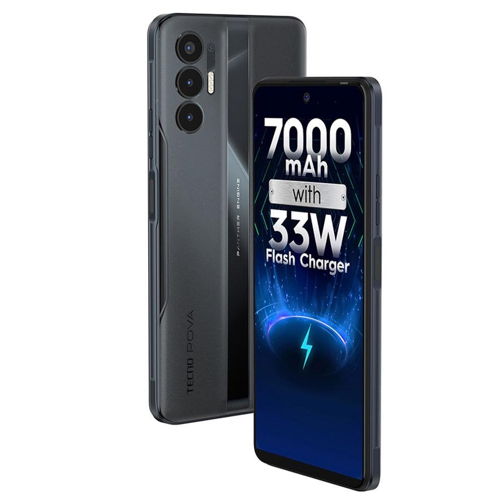 Smartphone Gamer Tecno Pova3 128gb+6gb Ram | KaBuM!