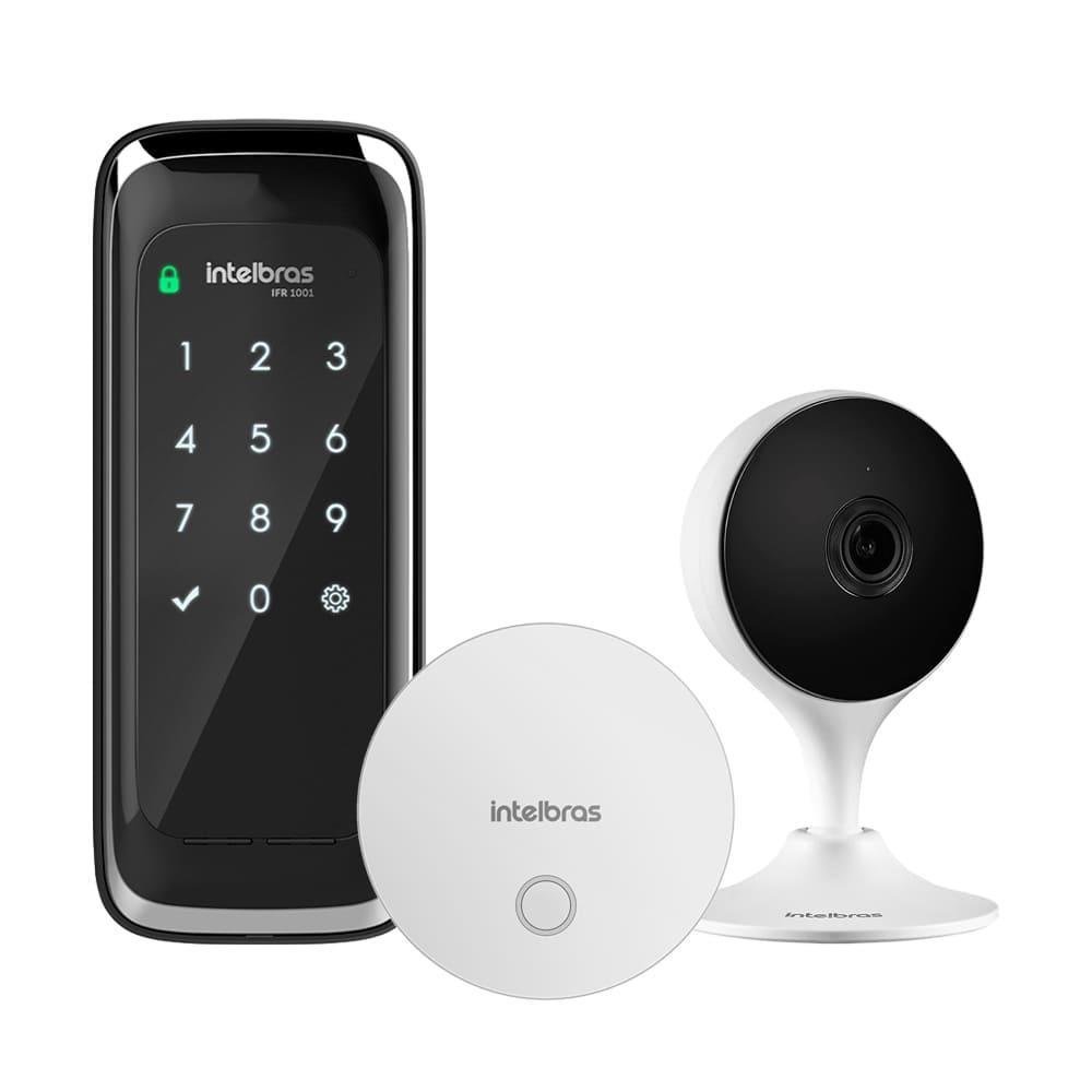 Automação Fechadura IFR + Hub ICA 1001 + Câmera IZC | KaBuM!