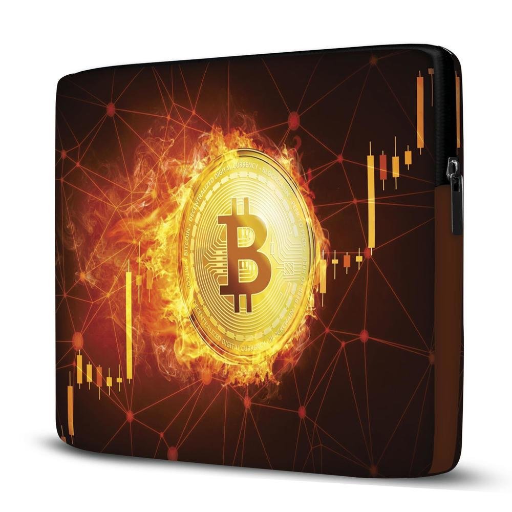Capa Pasta Criarte Notebook 156 Bitmoeda 3 KaBuM