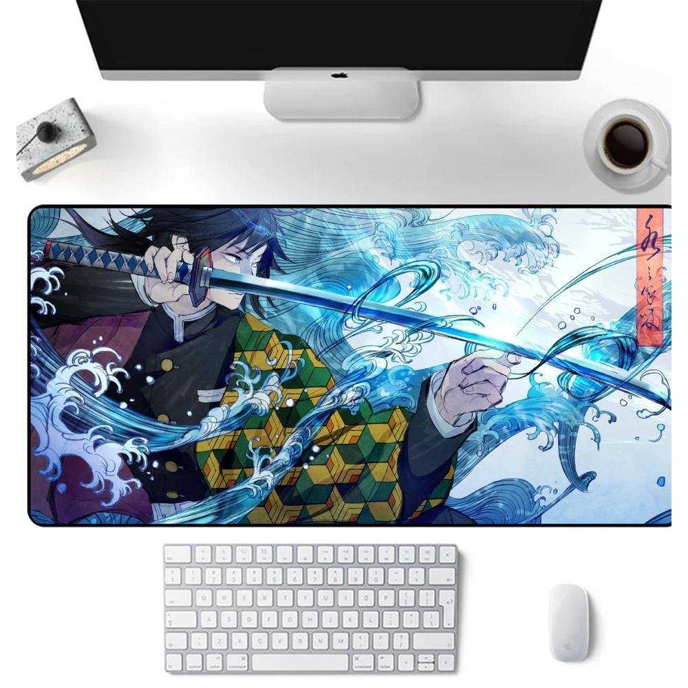 Mouse Pad Gamer Demon Slayer 70x35 Cm KaBuM
