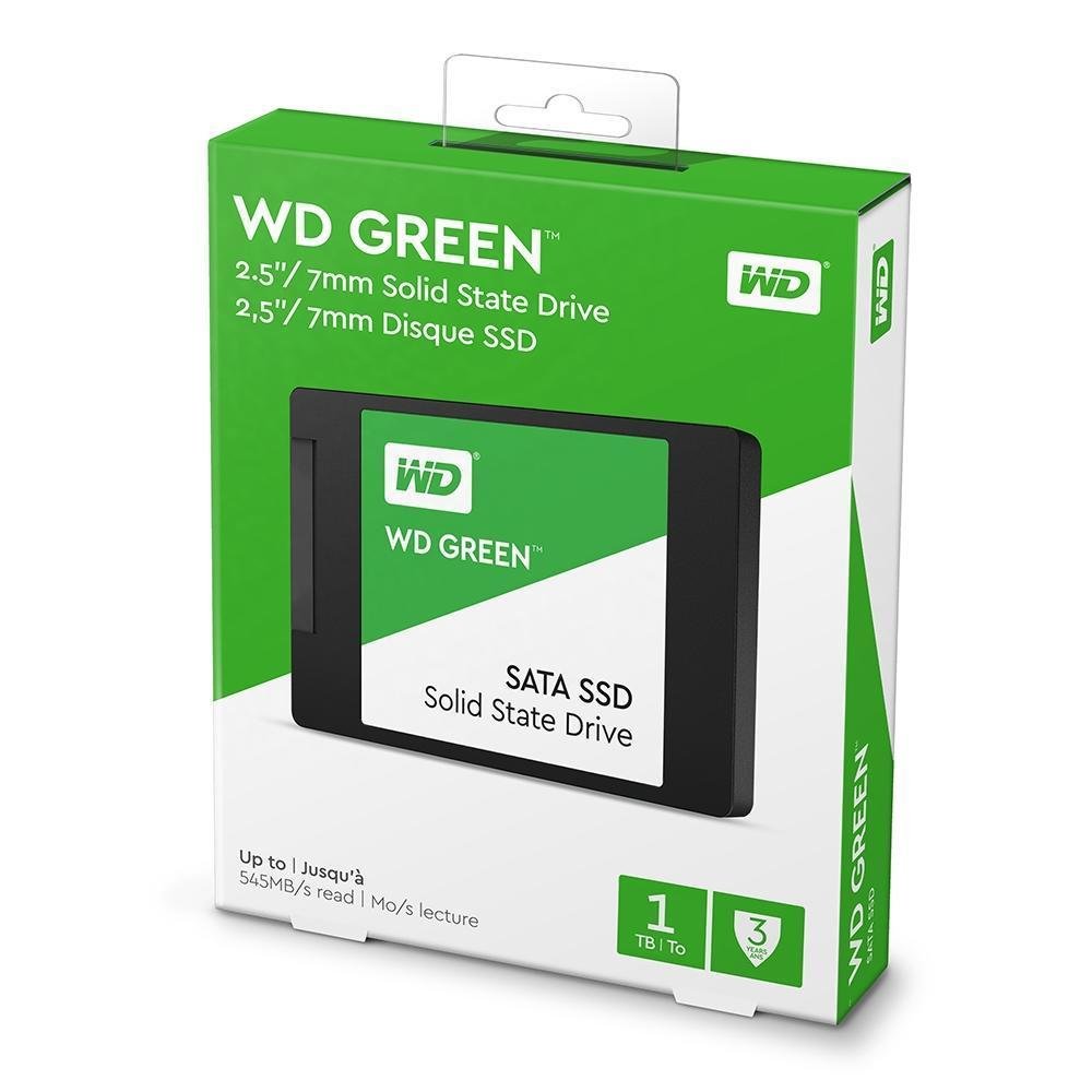 HD SSD Sata 1TB WD Green KaBuM