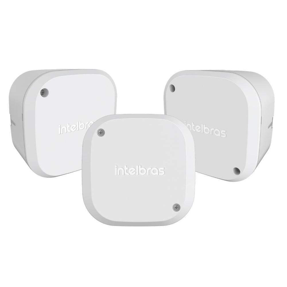 Kit 3 Caixas Passagem Externa Câmera Intelbras | KaBuM!