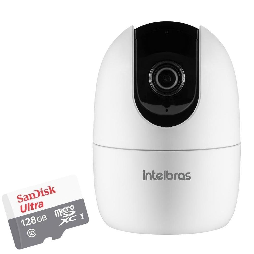 Câmera Intelbras Im4 C Mibo 360 + Cartão 128GB | KaBuM!