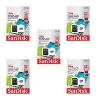 Kit 5 Cartões De Memória Micro SD, Class 10, 16GB | KaBuM!