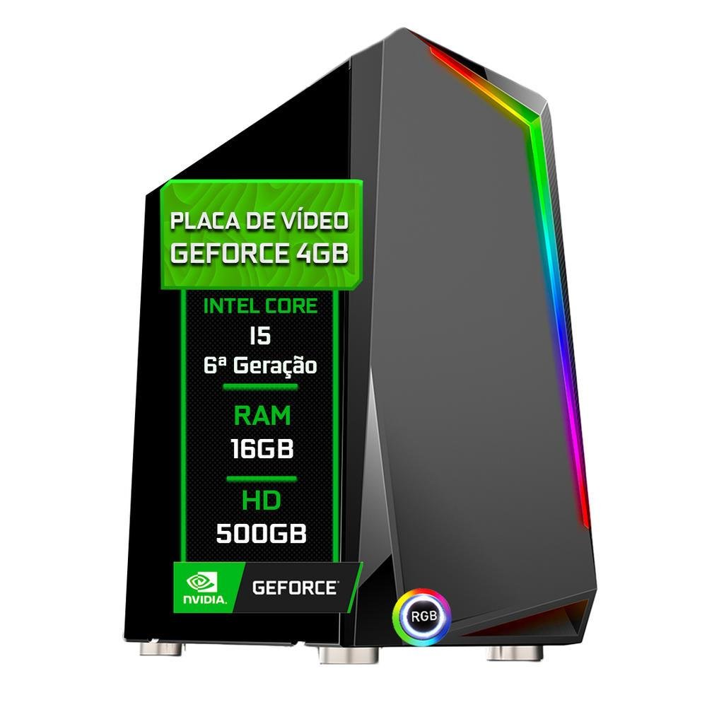 Pc Gamer Fácil Intel Core I5 6 16GB GT 730 4GB
