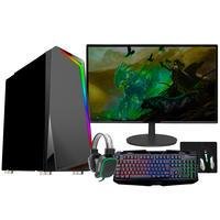 Pc Gamer Fácil Completo I5 6 Ger 19 Kit Gamer