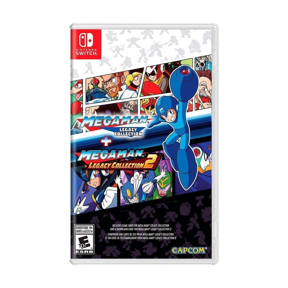 Jogo Mega Man Legacy Collection 1 2 Switch