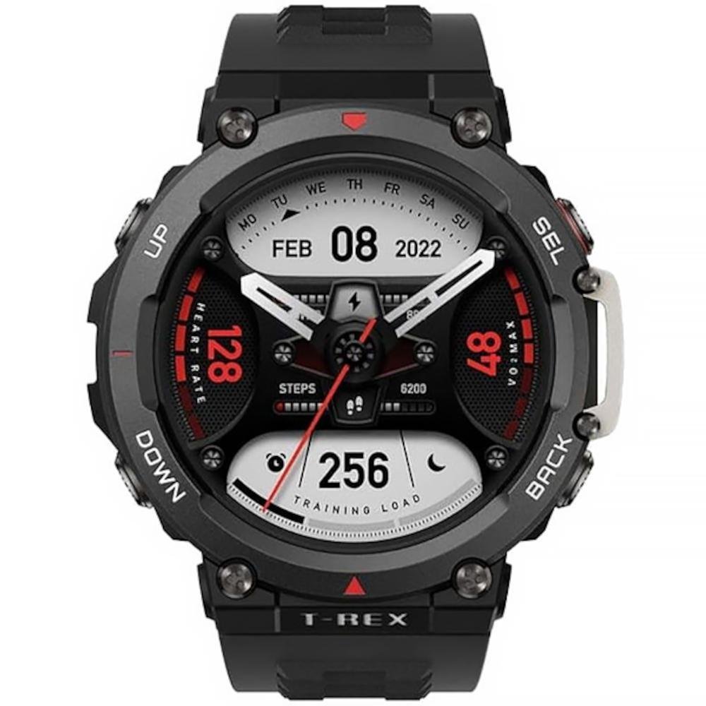 Relógio Smartwatch Amazfit T-rex 2 A2170 Cor:preto | KaBuM!