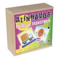 Alinhavos Meios De Transporte, Madeira 1064 - Carlu | KaBuM!