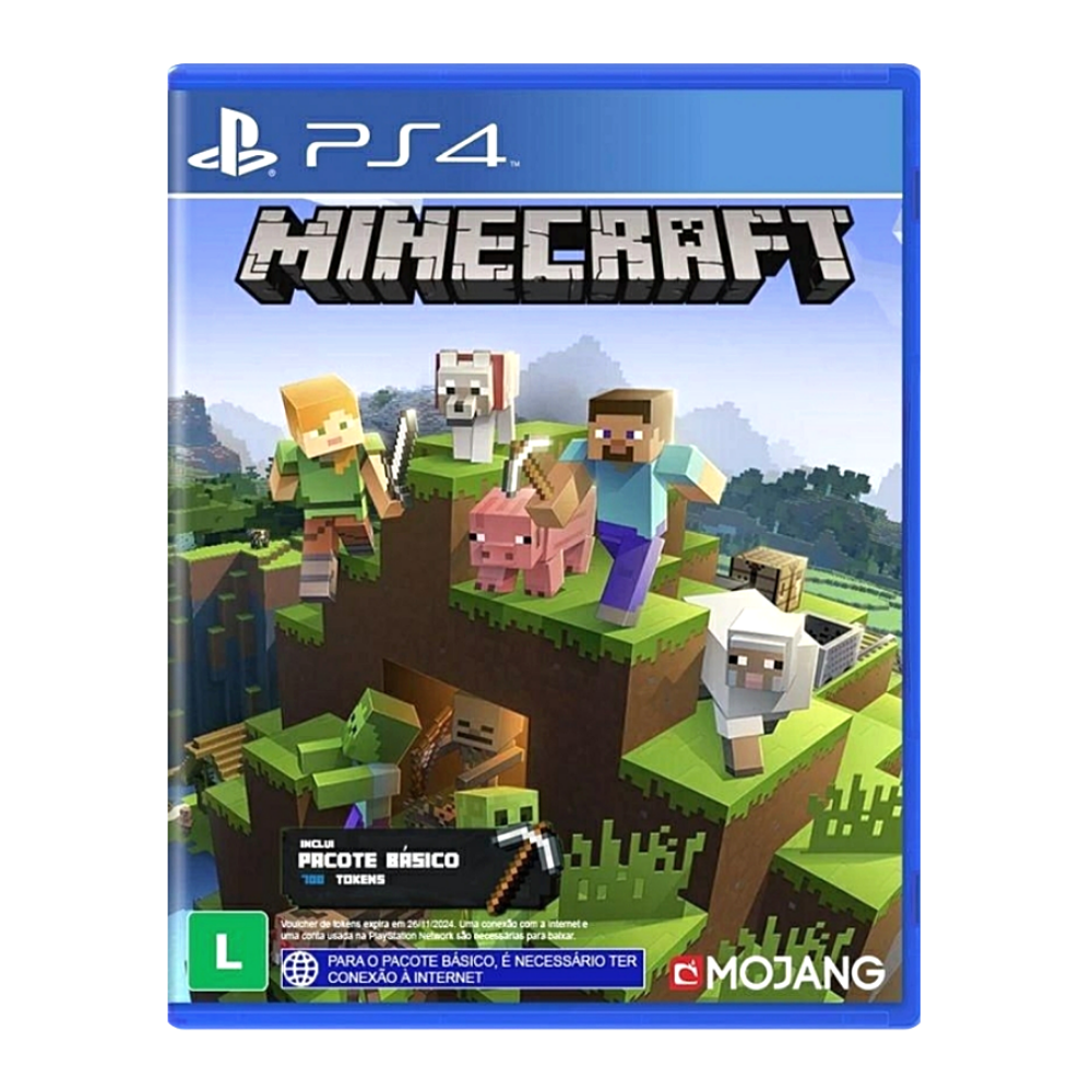 Jogo Minecraft Playstation 4 Ps4 KaBuM