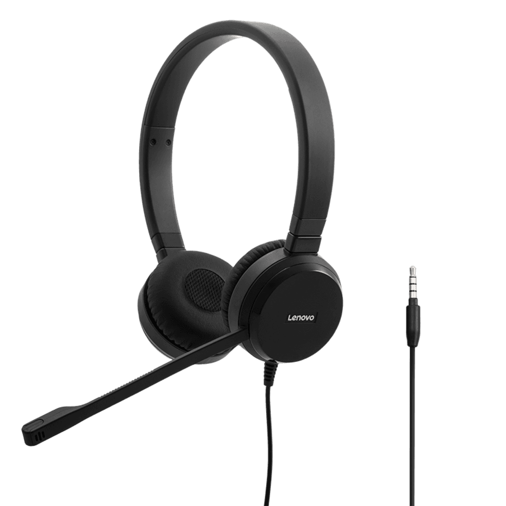 Headset Lenovo Stereo| KaBuM!