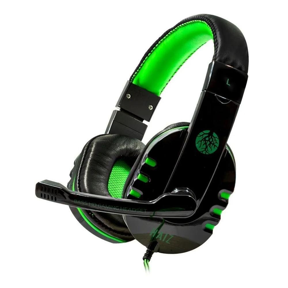 Headset Gamer Fone De Ouvido Haiz Hz-1804 Verde| KaBuM!