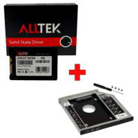 SSD Alltek 240GB SATA III 2.5" + Caddy 9.5Mm| KaBuM!