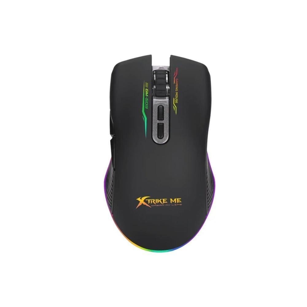 Mouse Xtrike-me Gm-509 RGB 2400dpi 7 Botões | KaBuM!