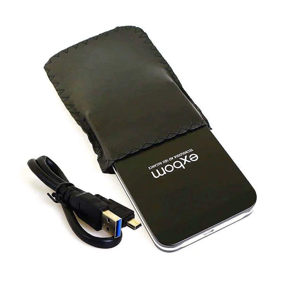 Case Para HD Externo Exbom Slim Ext 2.5 pol. | KaBuM!