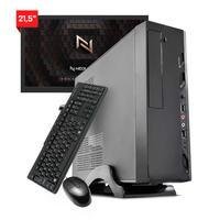 PC Neologic Slim Ryzen 5 8GB Monitor 215 KaBuM