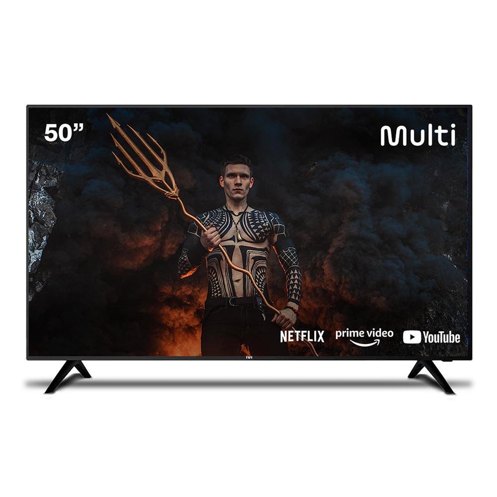 Smart TV Multi 50 Polegadas DLED 4K KaBuM