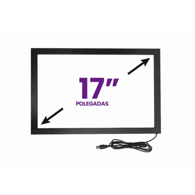 Tela Moldura Touch Screen Infravermelho 17 KaBuM